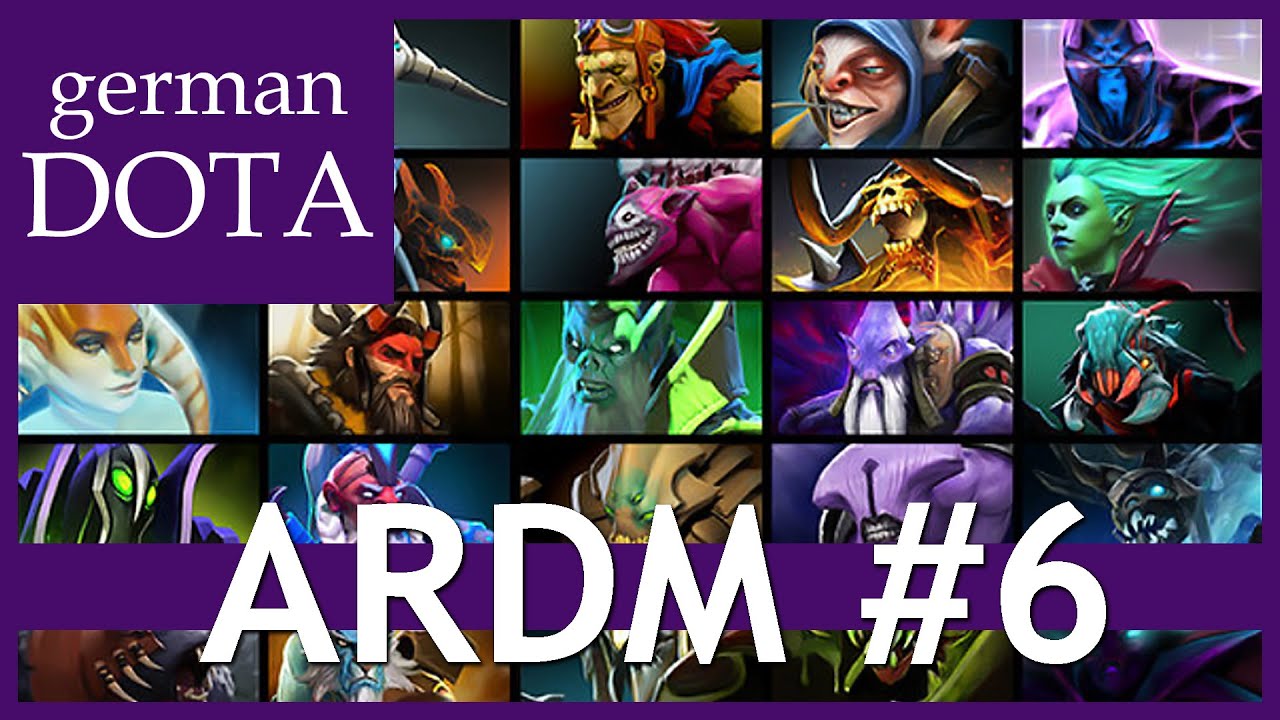 Dota 2 ALL RANDOM DEATHMATCH #6 - YouTube
