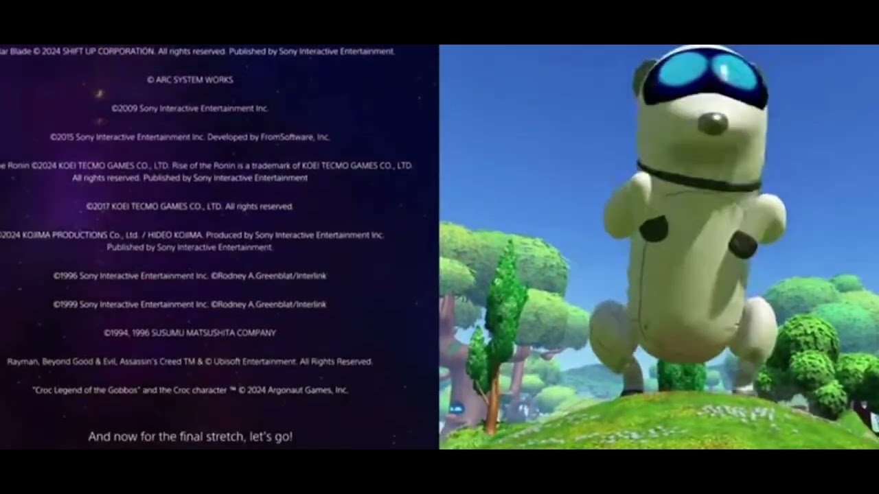Rayman in the astro bot credits - YouTube