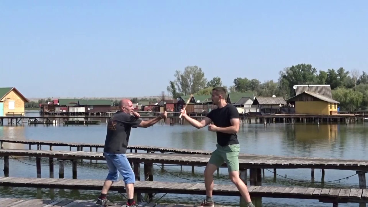 Eskrima near water - single stick, double stick, knife and empty hand ...