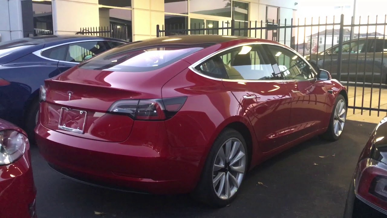 Another Tesla Model 3 Spotted in Sacramento...plus bonus review - YouTube