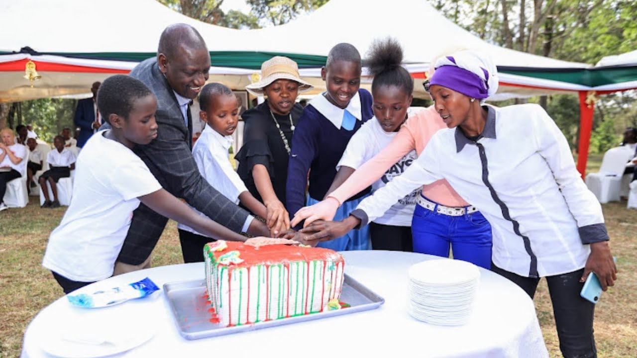 PRESIDENT RUTO CELEBRATES HIS 58TH BIRTHDAY AT A CHILDRENS HOME, SEE ...