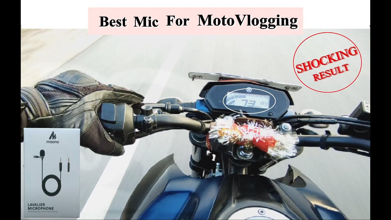 Motovlog Mic Setup | Helmet Mic Setup for Motovlogging - YouTube