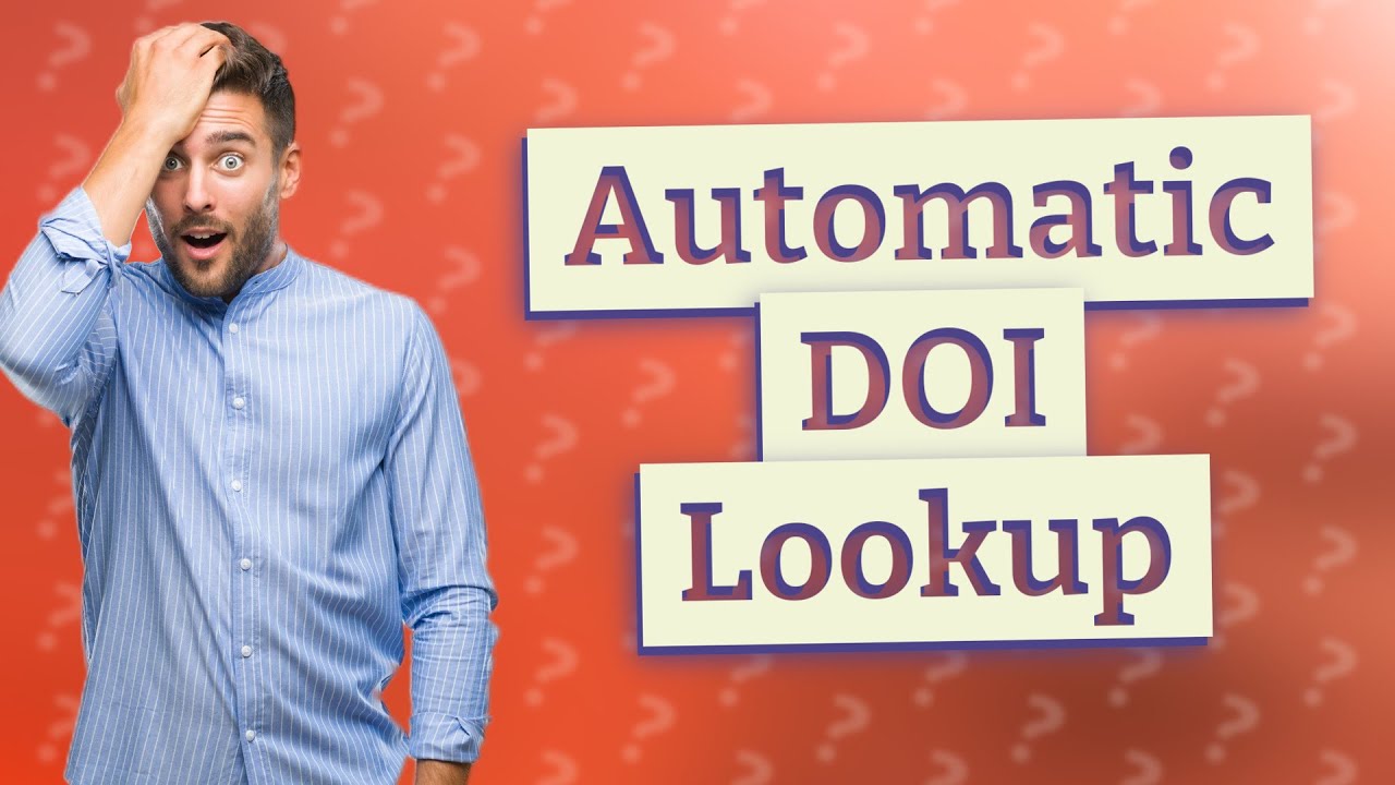 How DOI Add Automatic Citations YouTube How DOI Add Automatic Citations YouTube