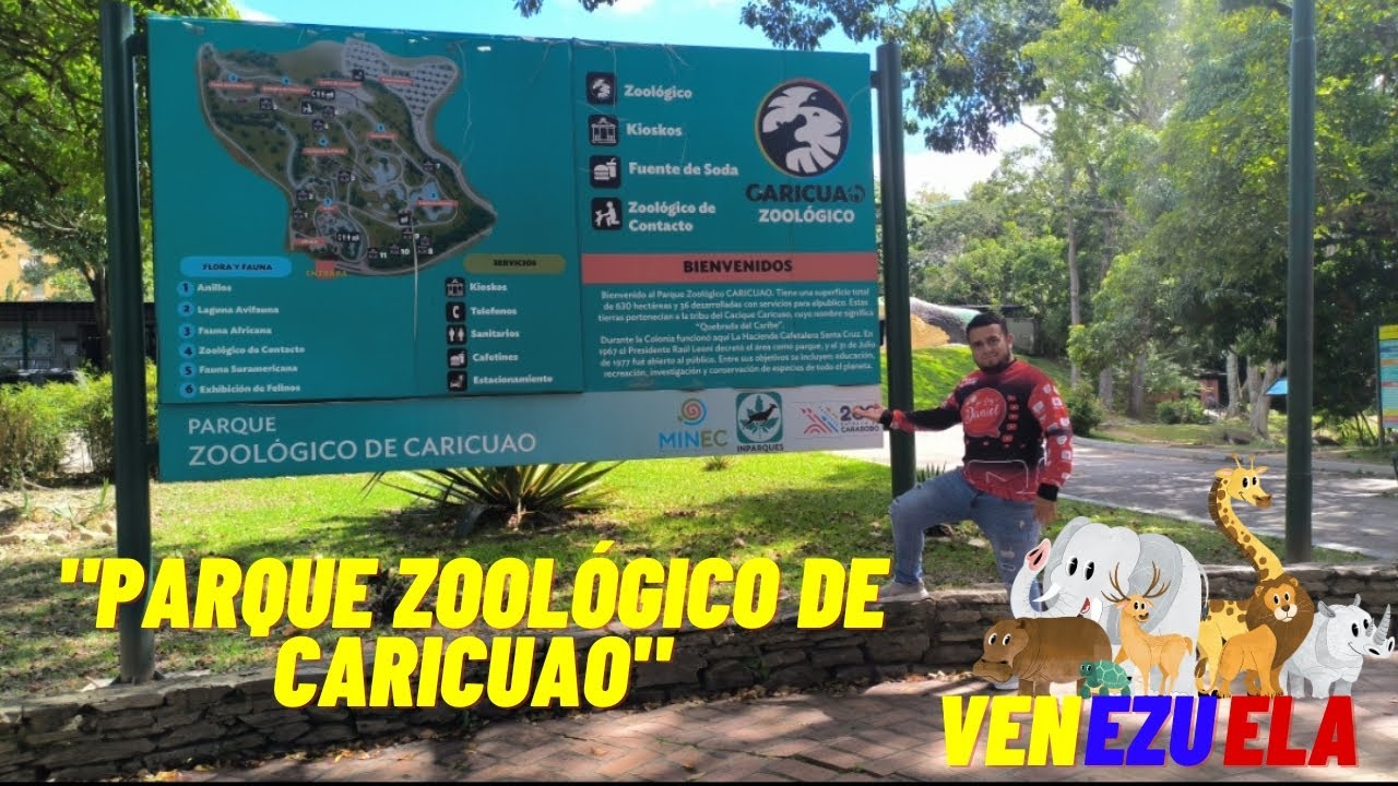 Visitamos el ZOOLÓGICO DE CARICUAO 2023 Caracas Venezuela - YouTube