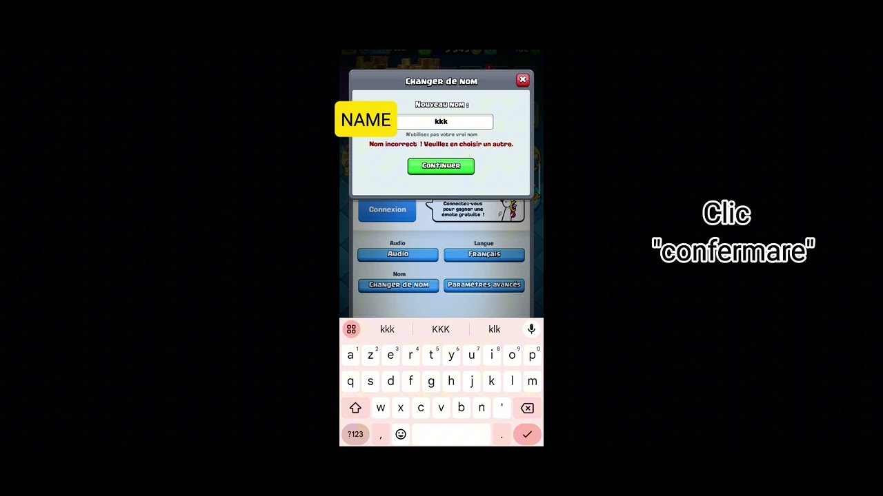 COME CAMBIARE IL TUO NOME SU CLASH, Tutorial Cambia nome Clash Royal - YouTube