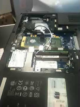 How to remove the CPU from a laptop. - YouTube