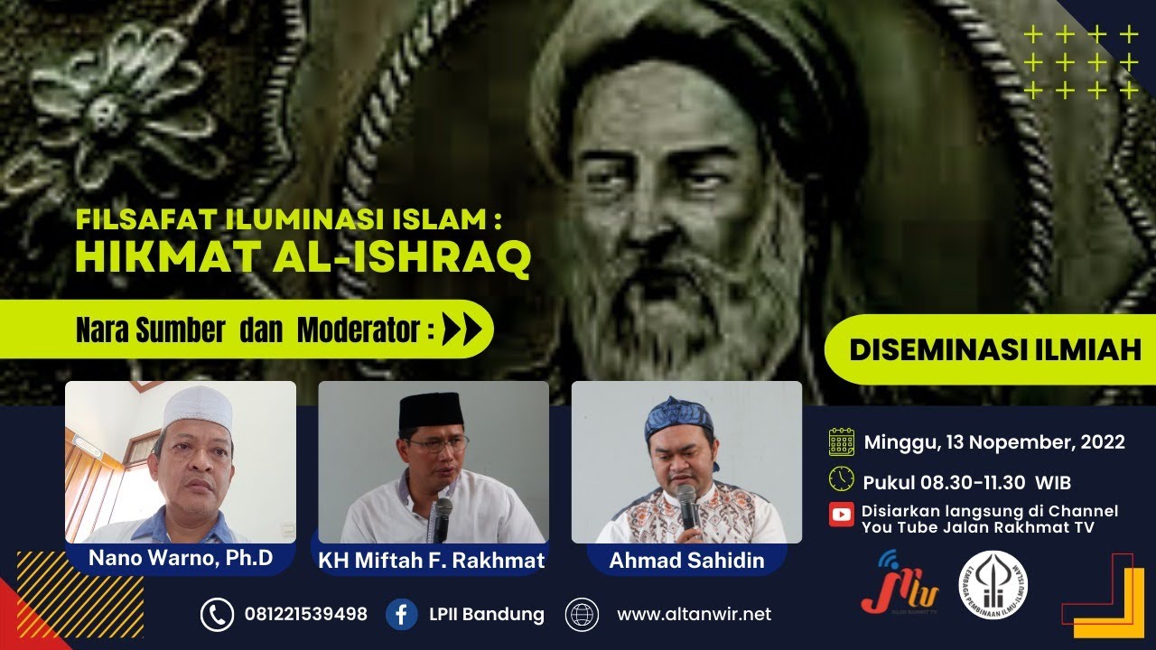 Pengajian Ahad | Diseminasi Ilmiah | Filsafat Iluminasi Islam : Hikmat ...