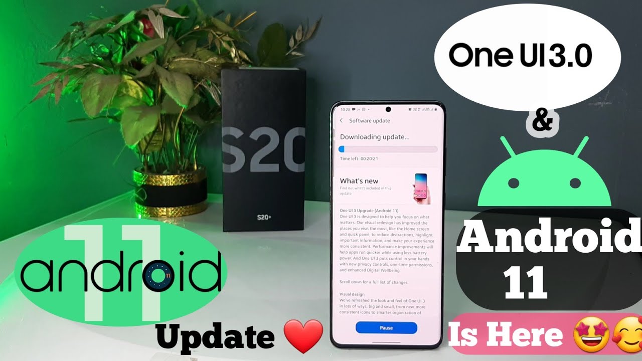 Samsung released One UI 3.0 with Android 11|Android 11 update|Samsung ...