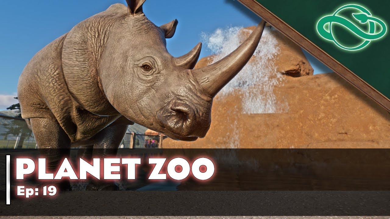 Creating an Incredible Rhino Sanctuary in Planet Zoo | Episode 19 - YouTube
