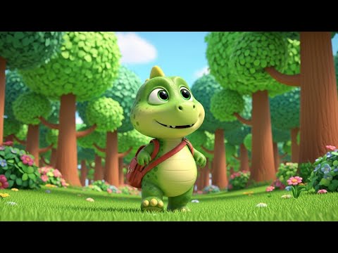 Dino ilə Meşə Macərası 🦖 | Uşaqlar üçün Şən Mahnı | Zərif TV