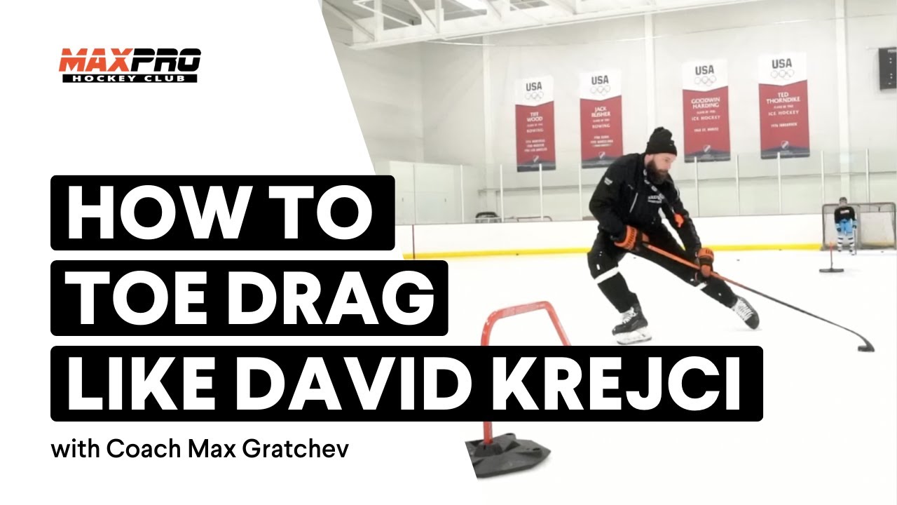 How to Toe Drag Like David Krejci | On-Ice Hockey Training Tutorial ...