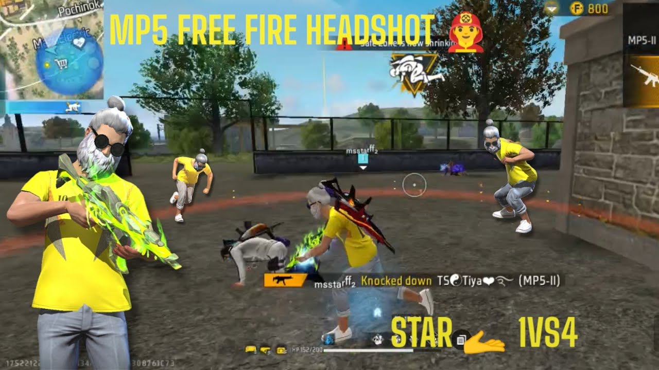 mp5 free fire headshot | mp5 free fire evolution | gerena free fire max ...