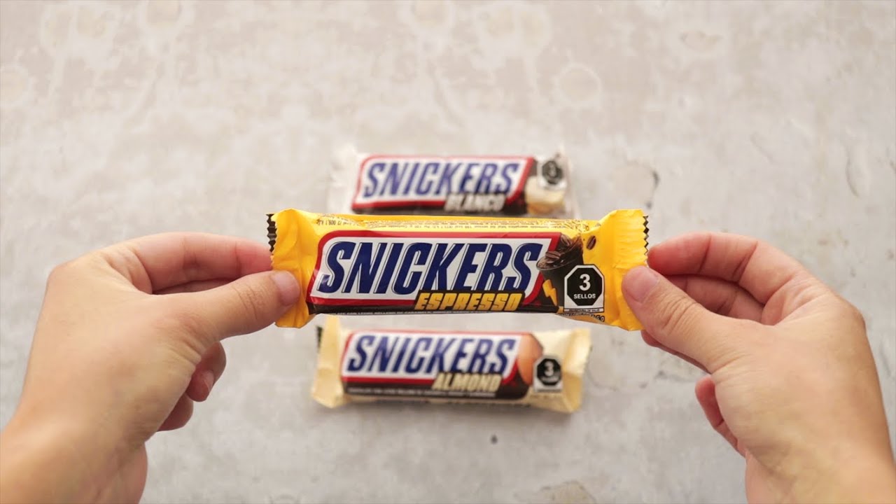 [ASMR] Unboxing SNICKERS ESPRESSO ☕🤟 & All Snickers Flavors! - YouTube