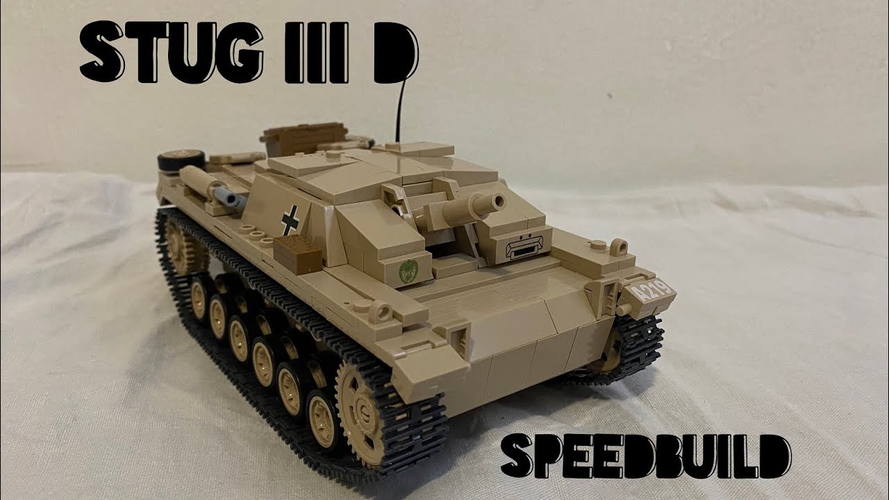 Cobi Sturmgeschütz Stug III Ausf. D | Speedbuild Review - YouTube