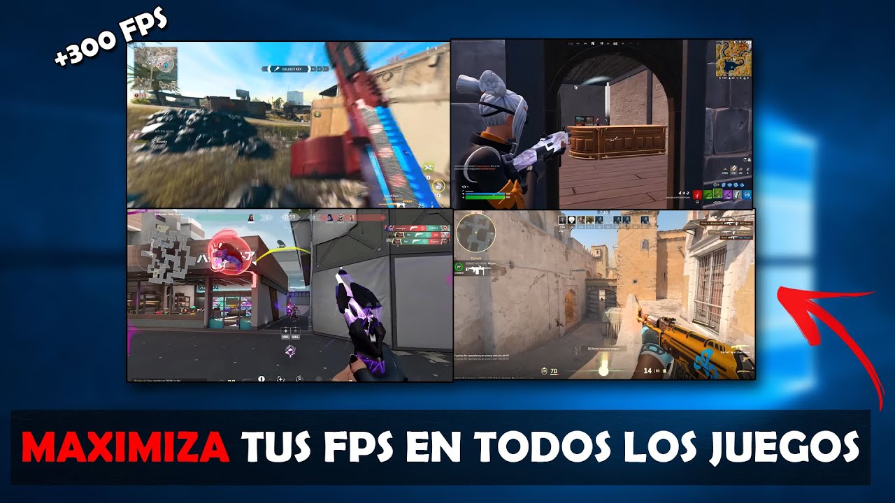🔥 DE esta MANERA tendrás el MAXIMO de FPS en TODOS los JUEGOS 🔥 (mejora tu rendimiento) - YouTube