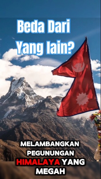 Bendera Paling Unik Di dunia? #history #sejarah #historia #nepal #flag ...
