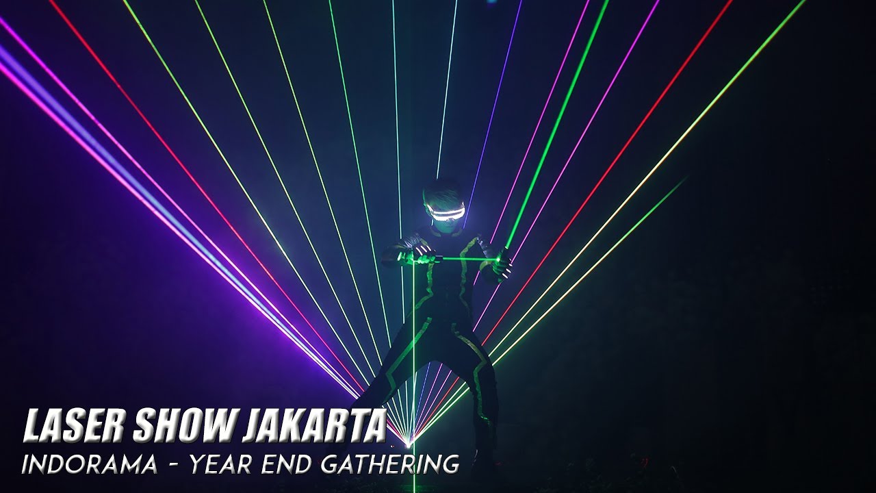 LASERMAN SHOW FOR INDORAMA YEAR END GATHERING l GALA DINNER l EOCORPORATE l MINGWORKSEO - YouTube