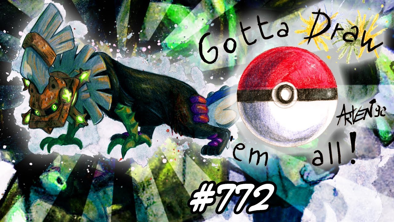 Gotta Draw 'em All: #772 TYPE: NULL - YouTube