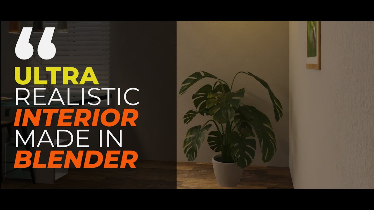Ultra Realistic - Interior Design in Blender - Cinematic Trailer - YouTube