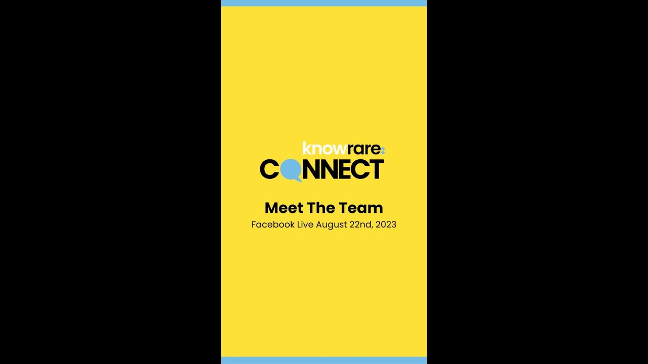 A recap from our first Know Rare Connect LIVE Event! 📲 #RareDisease # ...