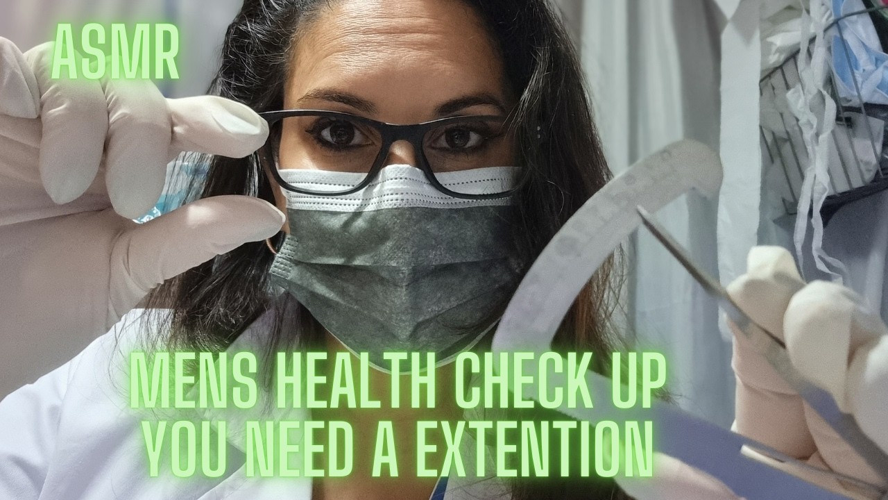 ASMR MENS HEALTH CHECK UP [OOOO THAT IS TINY ] ASMR TINGLES ROLEPLAY MEDICAL SOUNDS SLEEP AID ...