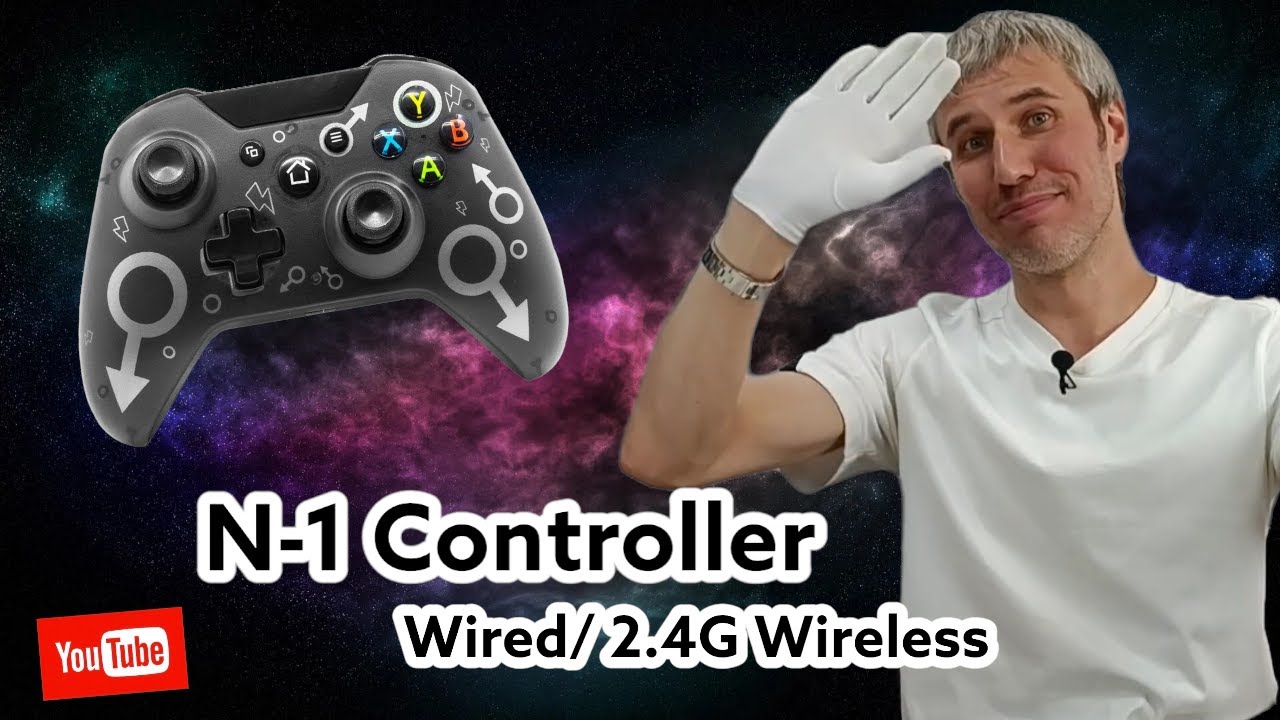 N-1 Wireless/ Wired controller. Обзор джойстиков. Xbox One/ Xbox Series ...