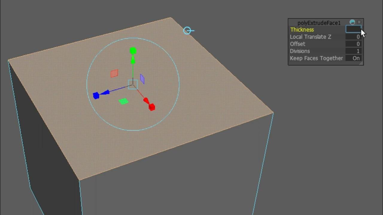 MAYA QUICK LESSON on EXTRUDE #3dmodeling #autodesk #maya - YouTube