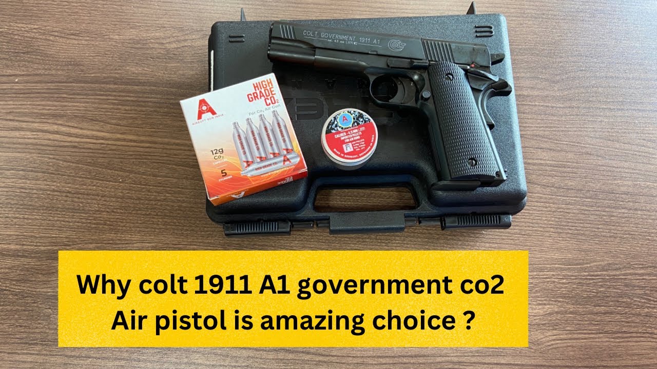 Why colt 1911 A1 government co2 Air pistol is amazing choice ? - YouTube