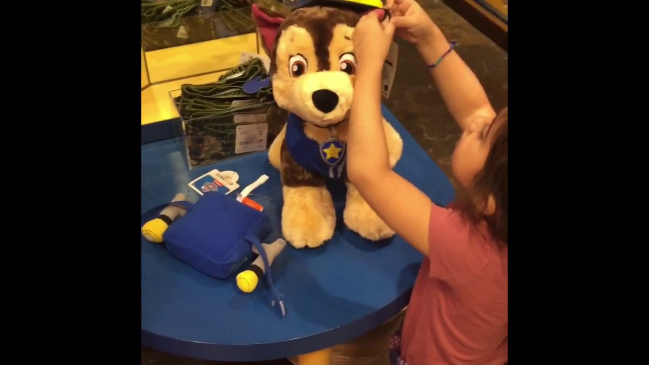 BUILD A BEAR WORKSHOP! PAW PATROL! - YouTube