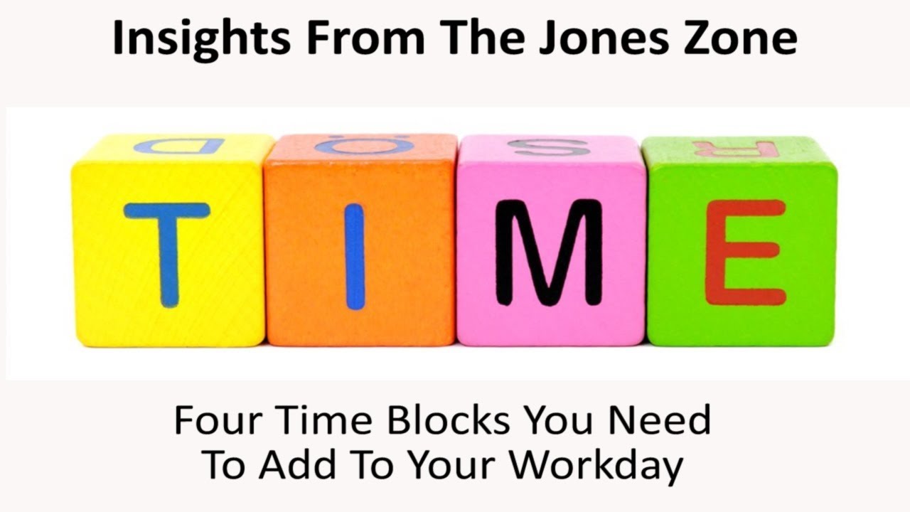 4 Time Blocks You Need To Add To Your Workday - YouTube