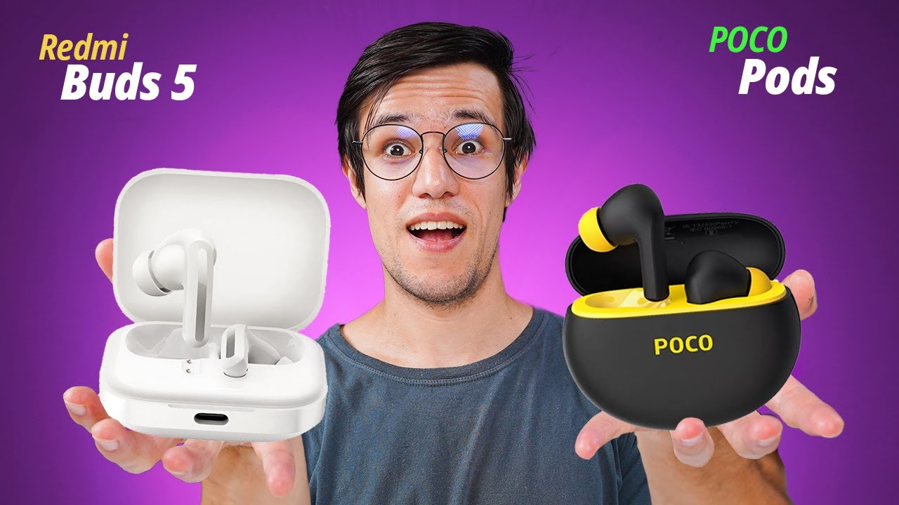 Redmi Buds 5 vs POCO Pods - Qual o melhor FONE comprar em 2025 ...