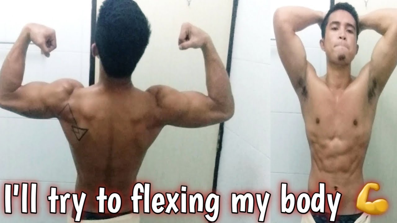 flexing my body - YouTube