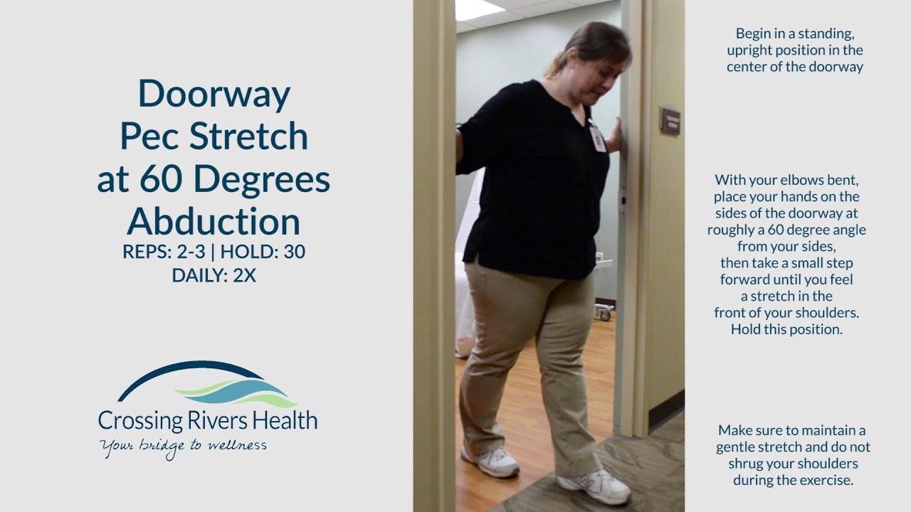 Doorway Pec Stretch - YouTube