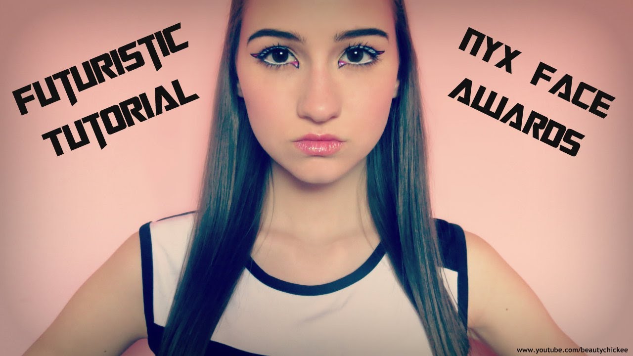 Futuristic Makeup Tutorial! - YouTube