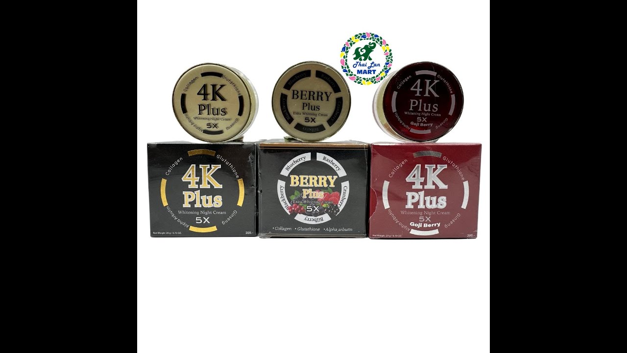 Kem 4k berry plus 5x giúp sáng da làm mờ nám thâm hàng nội địa chính ...
