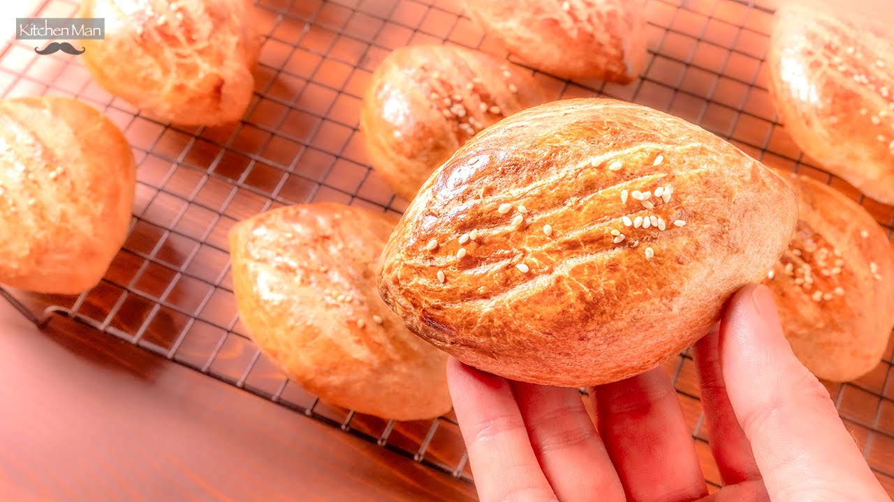 Make delicious Pastry Buns 🥖 The original recipe I got from the chef ...