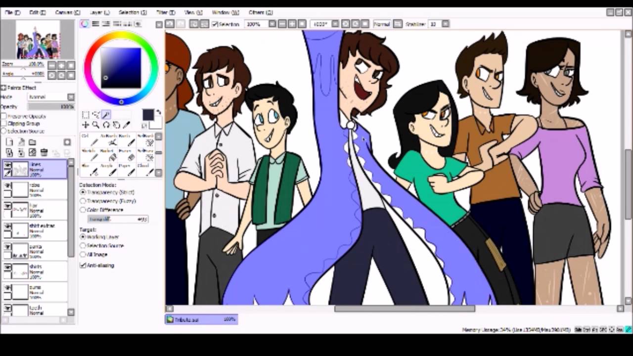 The Unwanteds - Speedpaint - YouTube