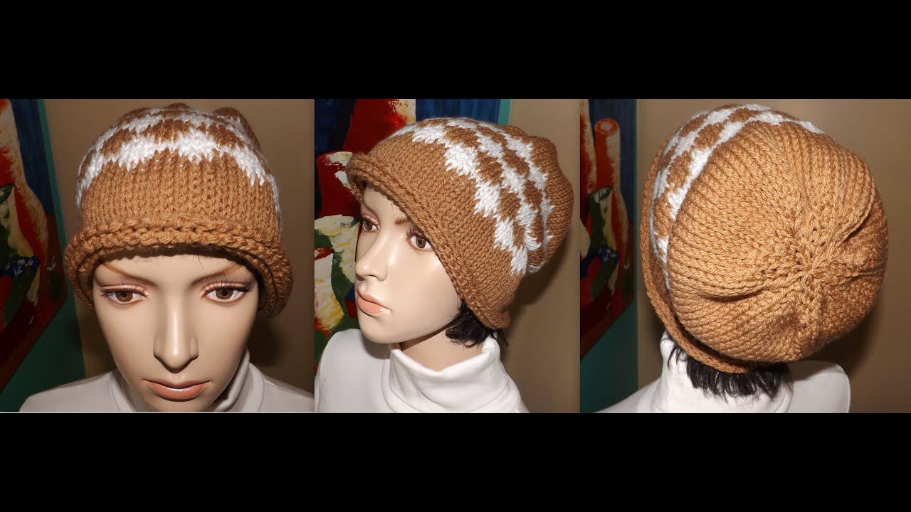 Crochet gorro tunecino para mujer - con Ruby Stedman - YouTube