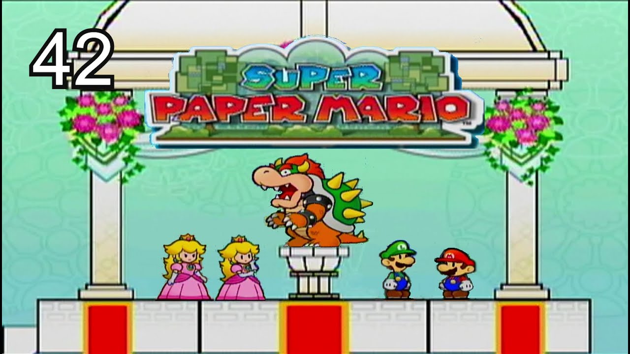 Super Paper Mario part 42 Dimension Chase - YouTube