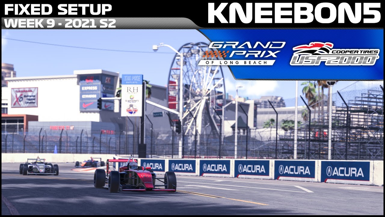 USF2000 - Long Beach - iRacing - YouTube