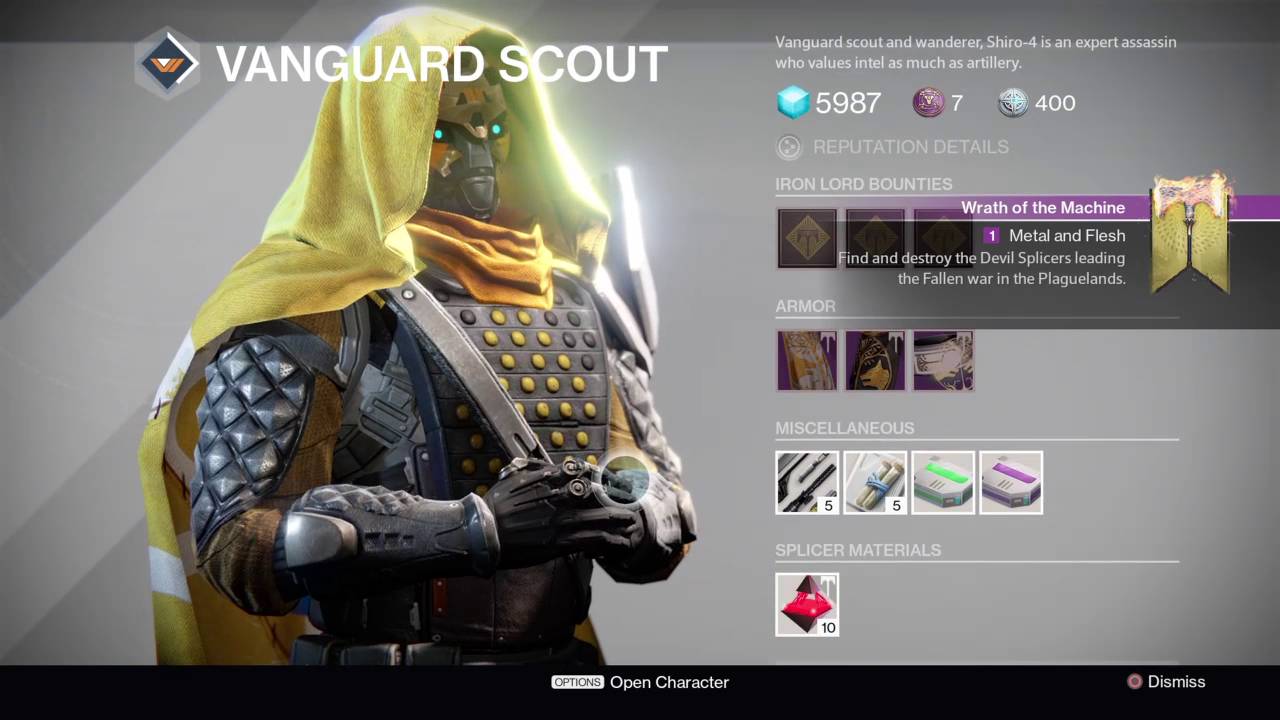 Wrath Of The Machine Quest - Starting With Shiro (Metal And Flesh ...