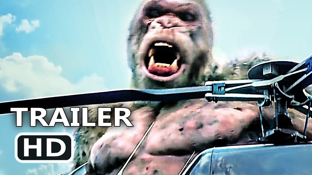 RAMPAGE Official Trailer #4 (2018) Dwayne Johnson Monster Action Movie ...