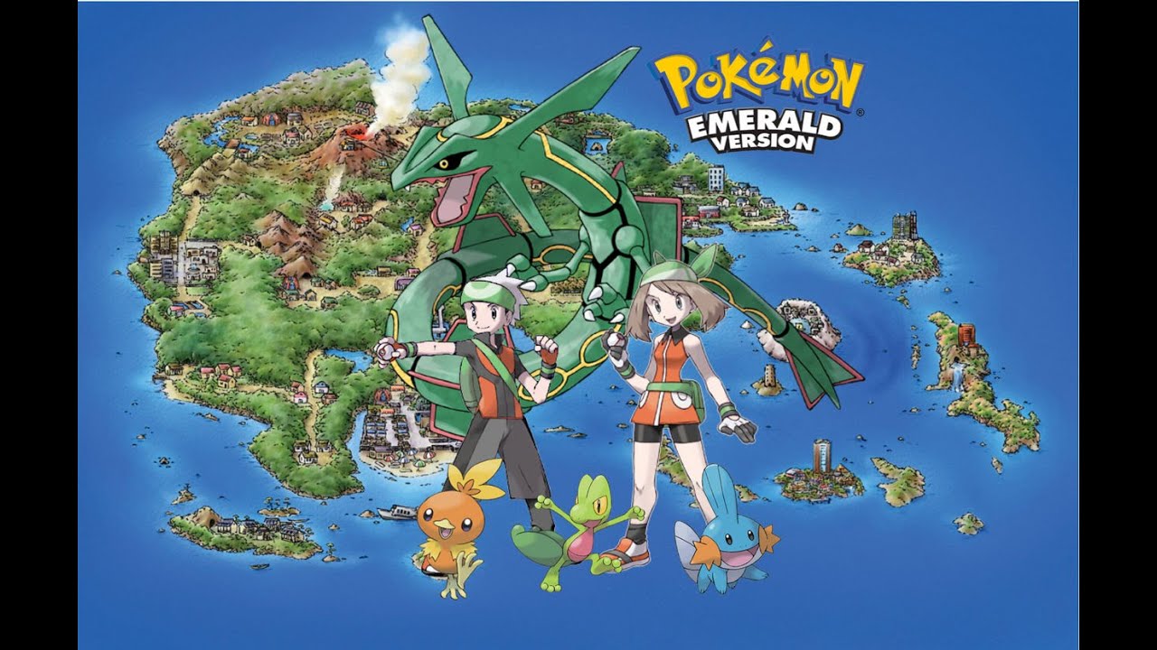 Pokémon Emerald Livestream - Getting the Feather Badge - YouTube