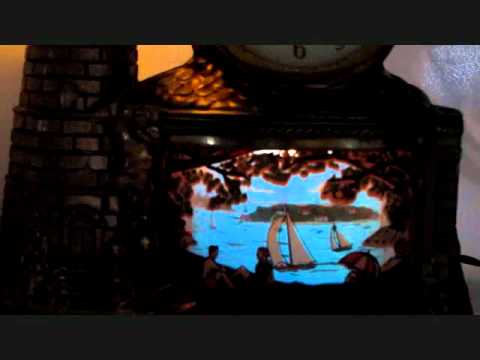 United Clock Corp. Lighthouse Clock - YouTube