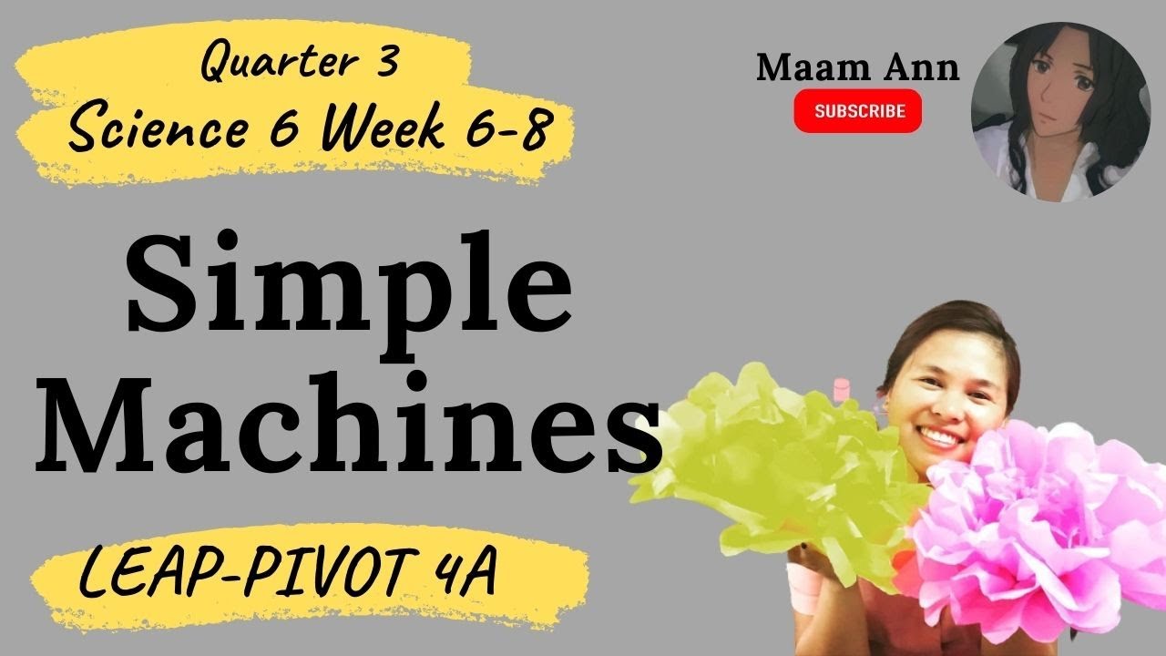 SCIENCE 6 QUARTER 3 WEEK 6-8 | SIMPLE MACHINES | PIVOT 4A LEAP - YouTube