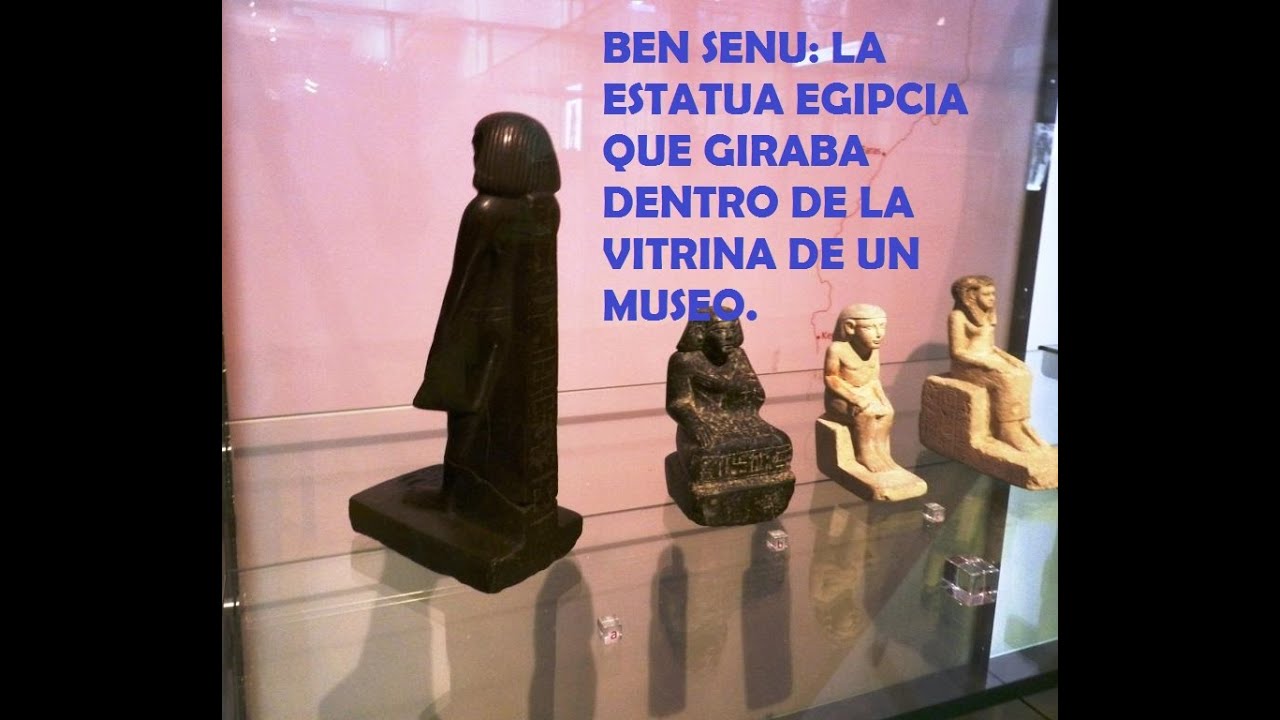 Neb Senu: la estatua egipcia de piedra que se mueve dentro de un museo ...