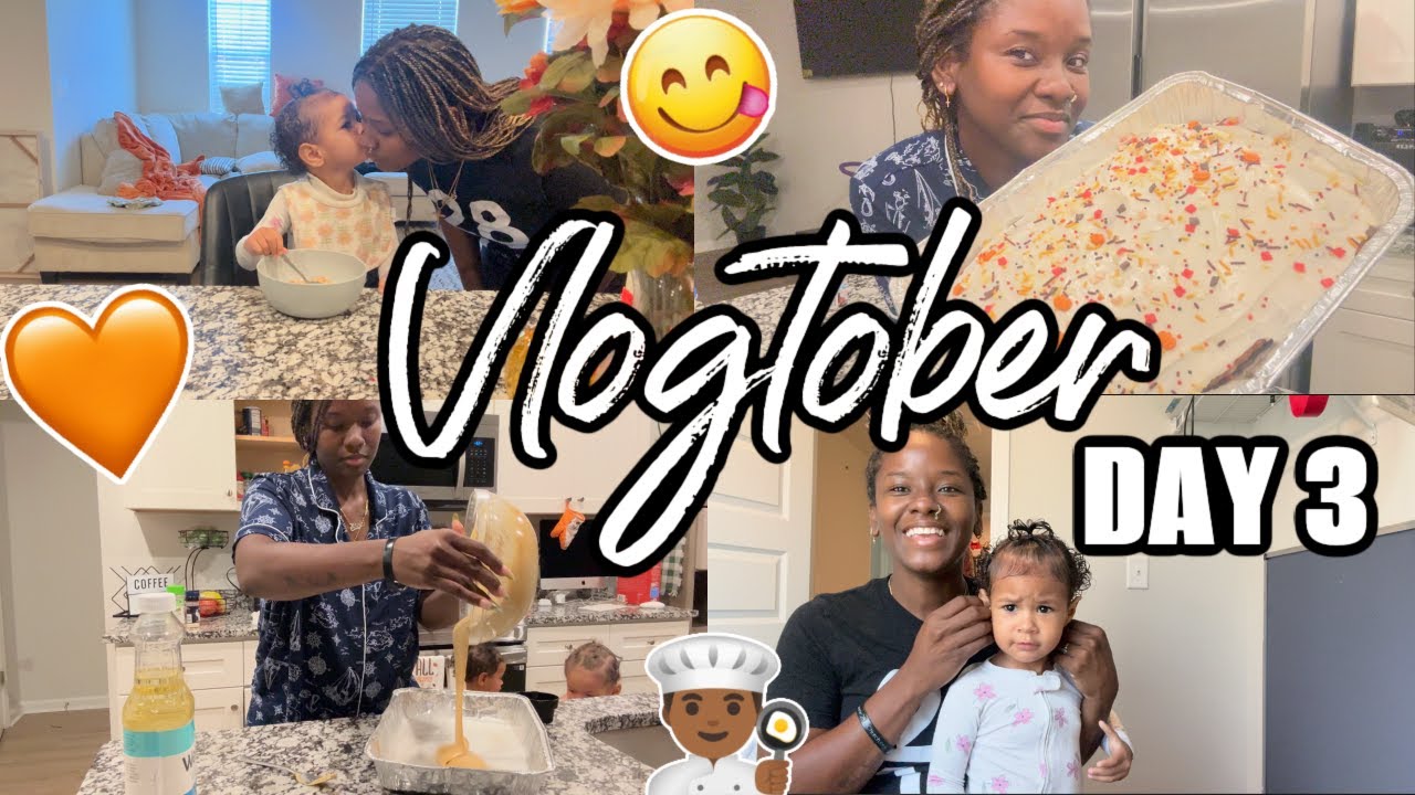 VLOGTOBER DAY 3: PUMPKIN CAKE, TANTRUMS AND HOLY SPIRIT 🤦🏾‍♀️🧡 ️ - YouTube
