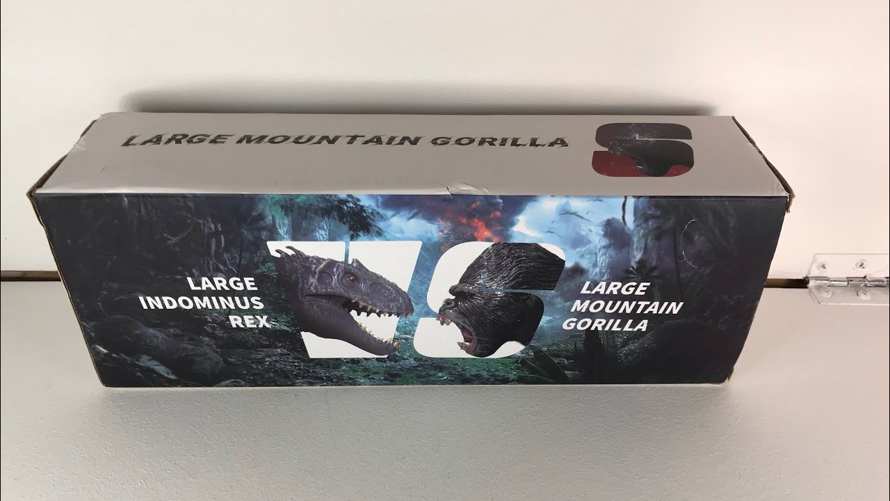 Toy review cpstoyworld Jurassic world Indominus Rex+King Kong set - YouTube