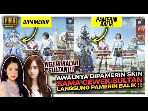 AWALNYA DIPAMERIN SKIN SAMA CEWEK SULTAN , LANGSUNG PAMERIN BALIK SEMUA SKIN X-SUIT !! - PUBG MOBILE