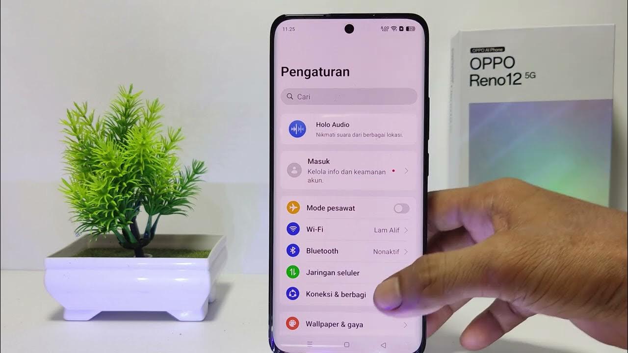 Cara Mengaktifkan Opsi Pengembang di HP Oppo Reno 12 5G / Reno 12 Pro 5G - YouTube